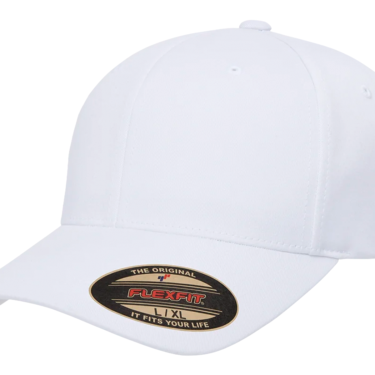 Gorra Flexfit 6277R Recycled Polyester White – City Caps
